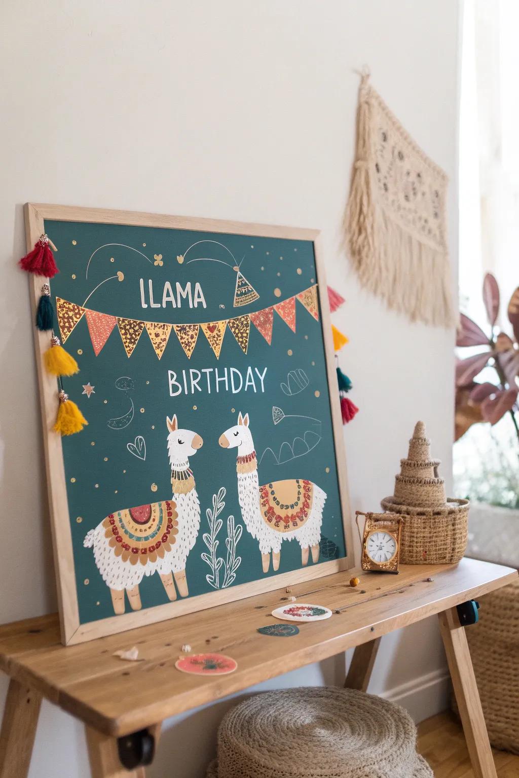 5+ Creative Llama Bulletin Board Ideas - Moss & Twine