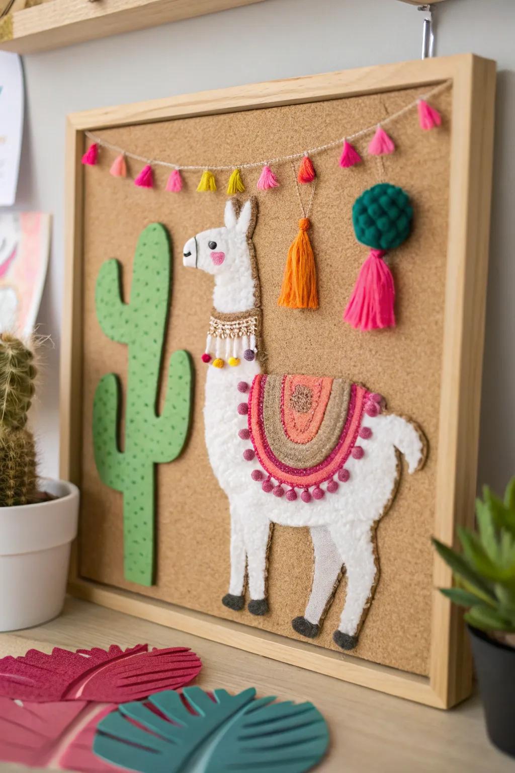 5+ Creative Llama Bulletin Board Ideas - Moss & Twine